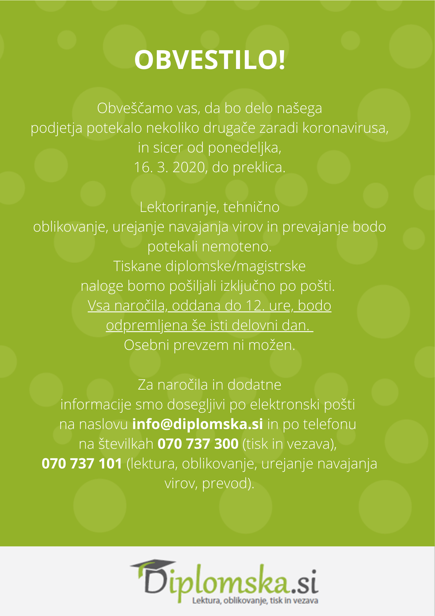 Doktorska disertacija – diplomska.si